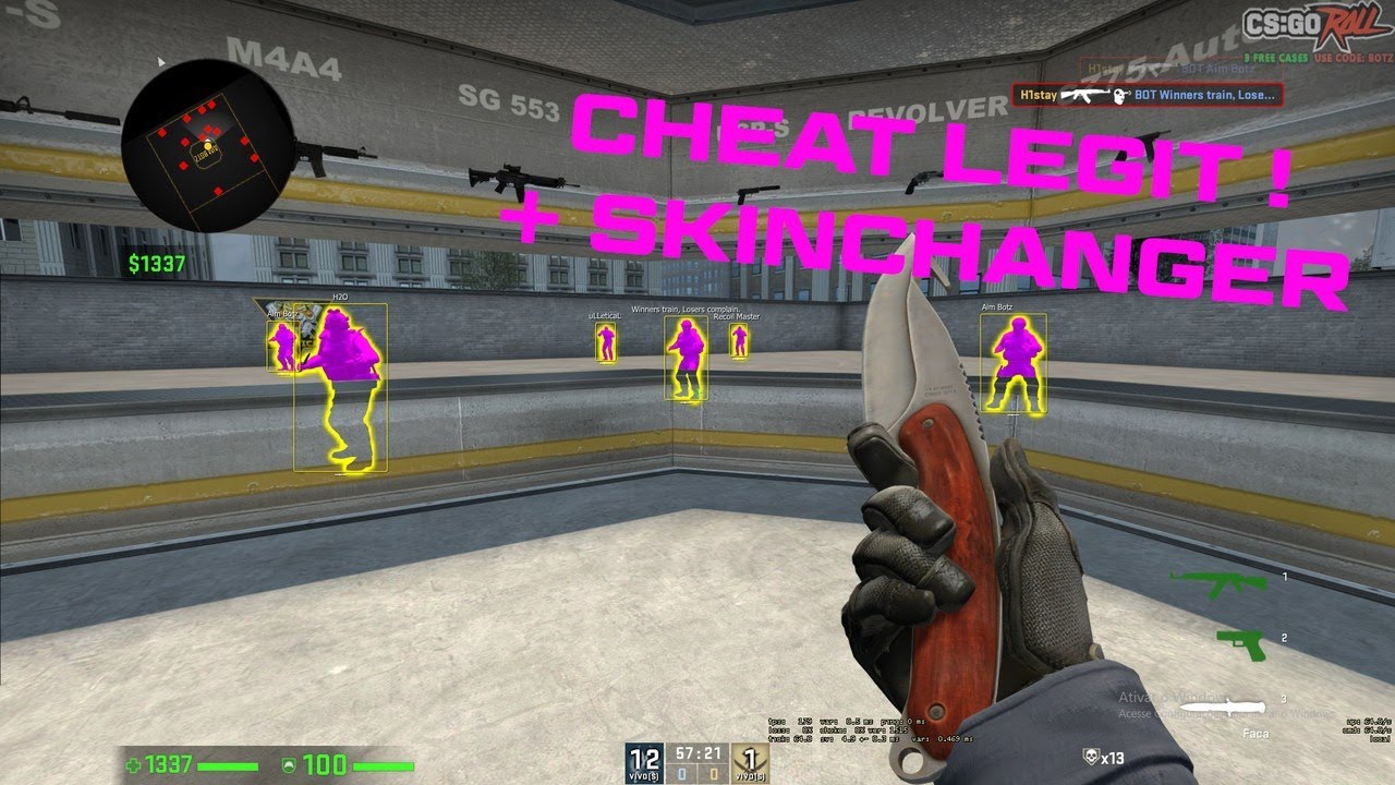 Cs Go Fluidaim Best Legit Cheat Free Download Como Usar E Instalar