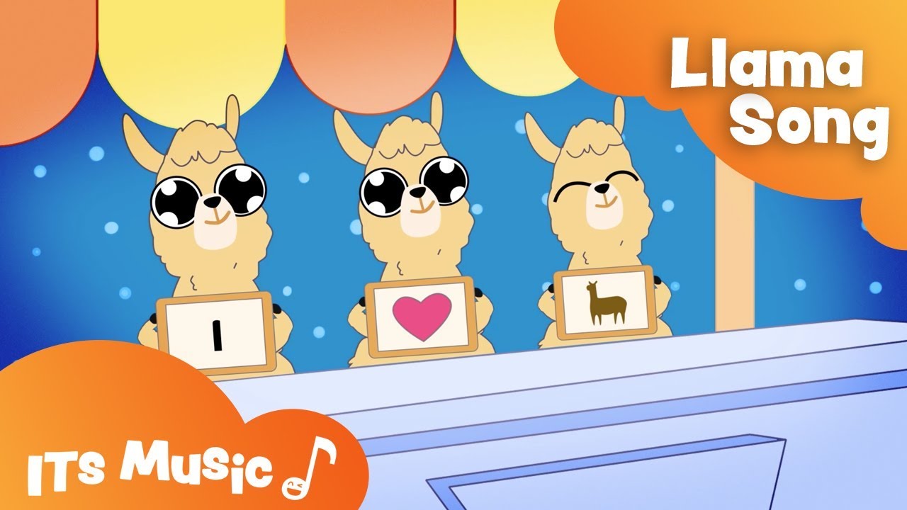 Llama Song Singalong Its Music Kids Songs Youtube