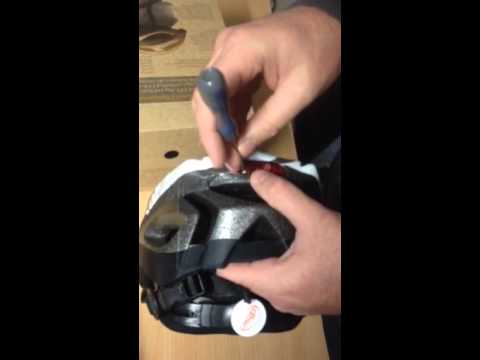 Changing Batteries Led Cycle Helmet Youtube