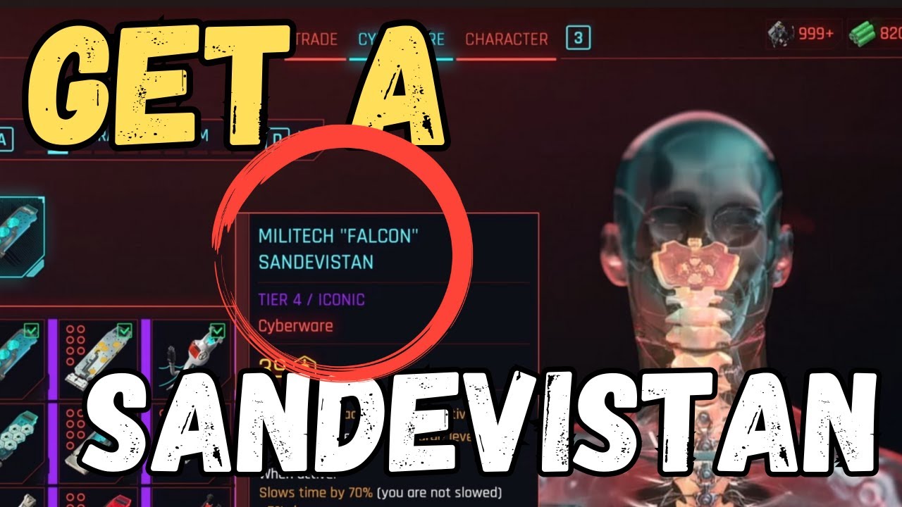 Cyberpunk 2077 How To Get Sandevistan Youtube