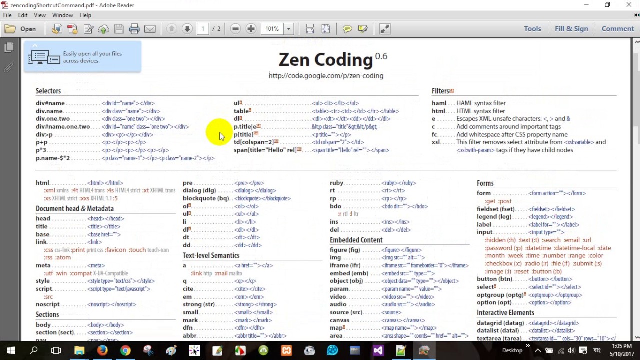 How To Use Zen Coding In Notepad Youtube