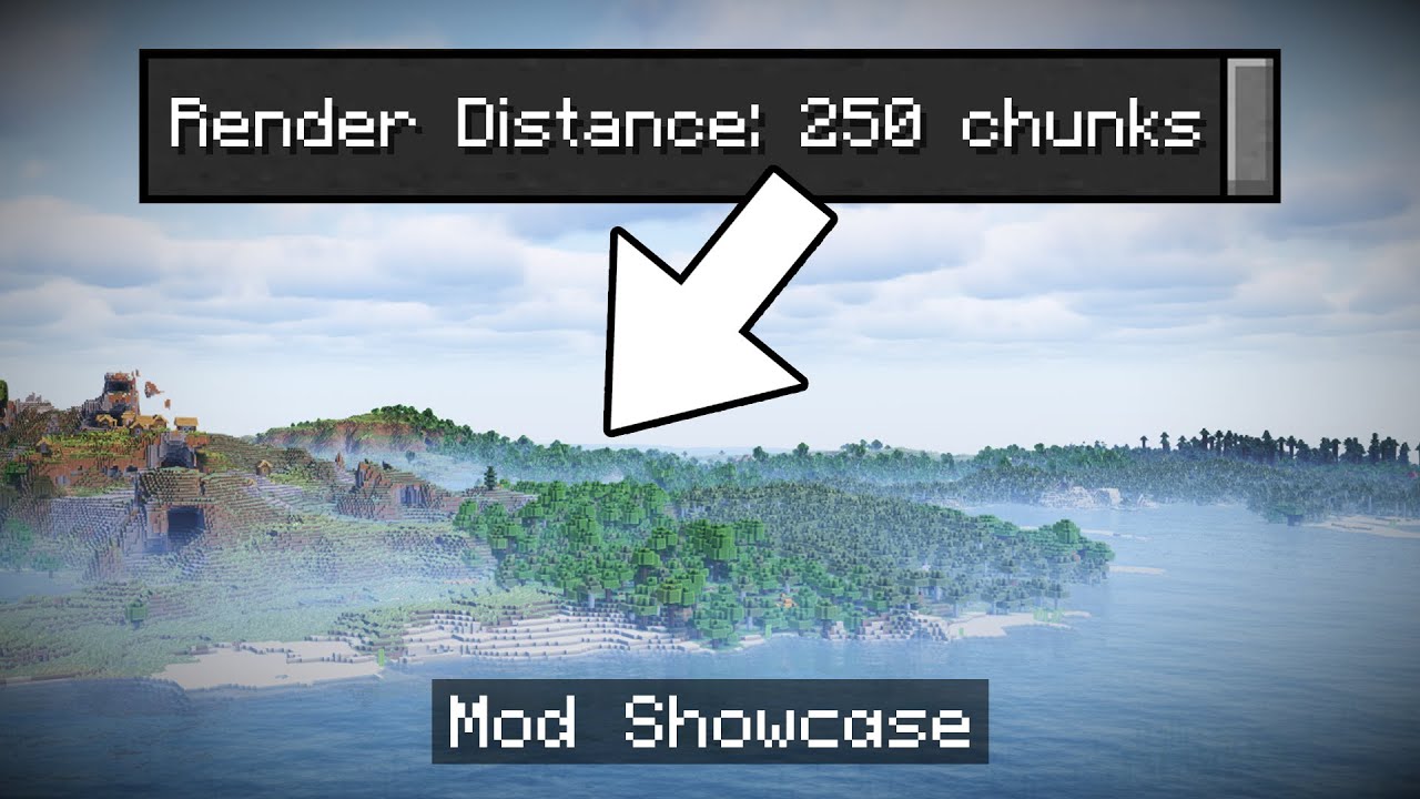 These Mods Increase Optimize Your Render Distance In Minecraft Youtube