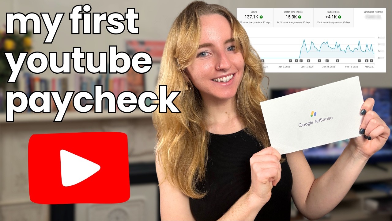 How Much Paid Me First Month Monetized As A Small Creator