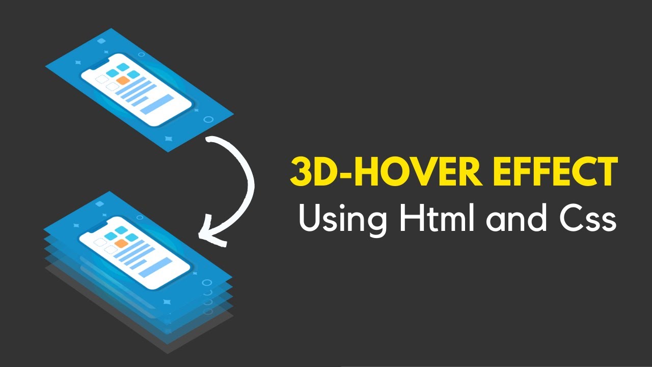 Css 3d Layer Image Hover Effect Html And Css Step By Step рџ ґ Youtube