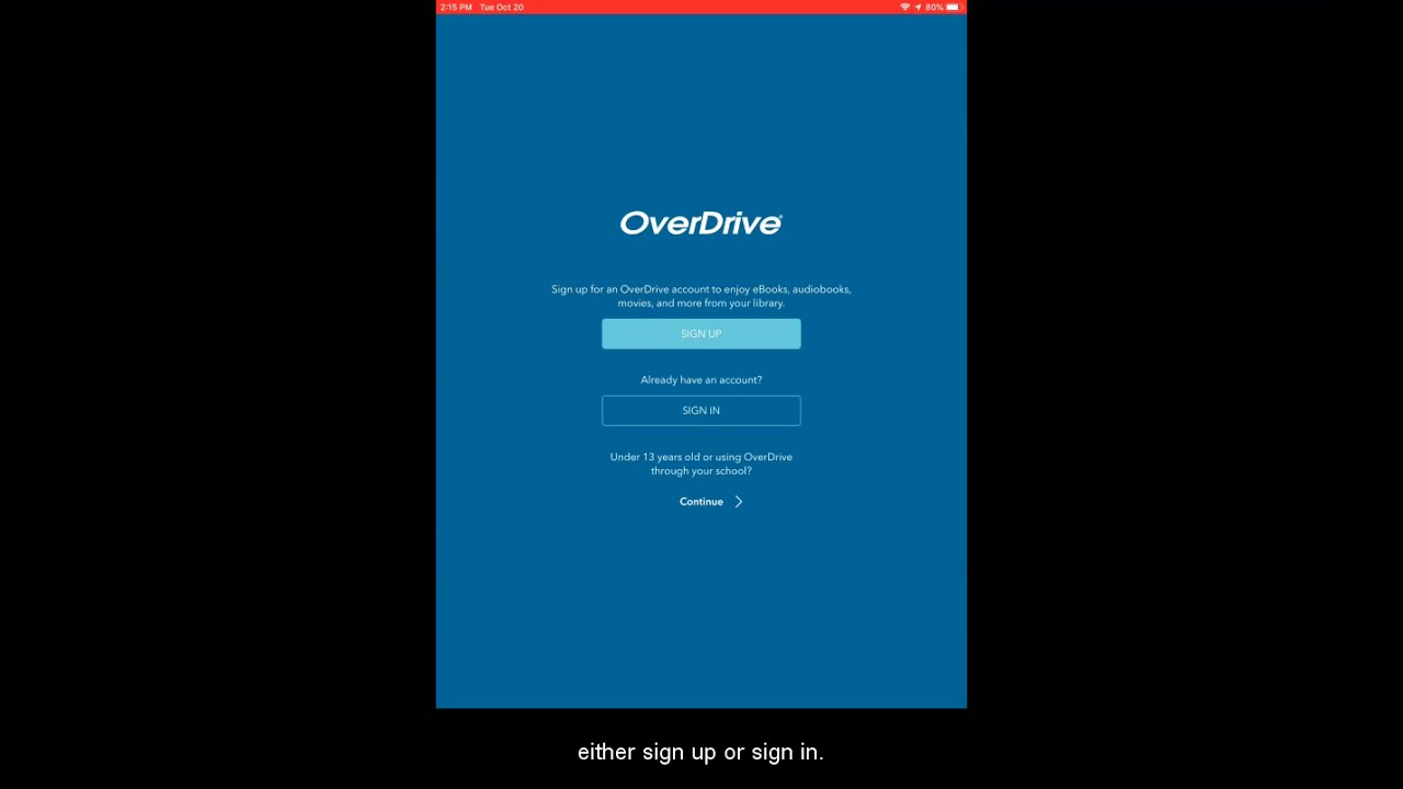 Tech Tip Using Overdrive On Your Ipad Youtube
