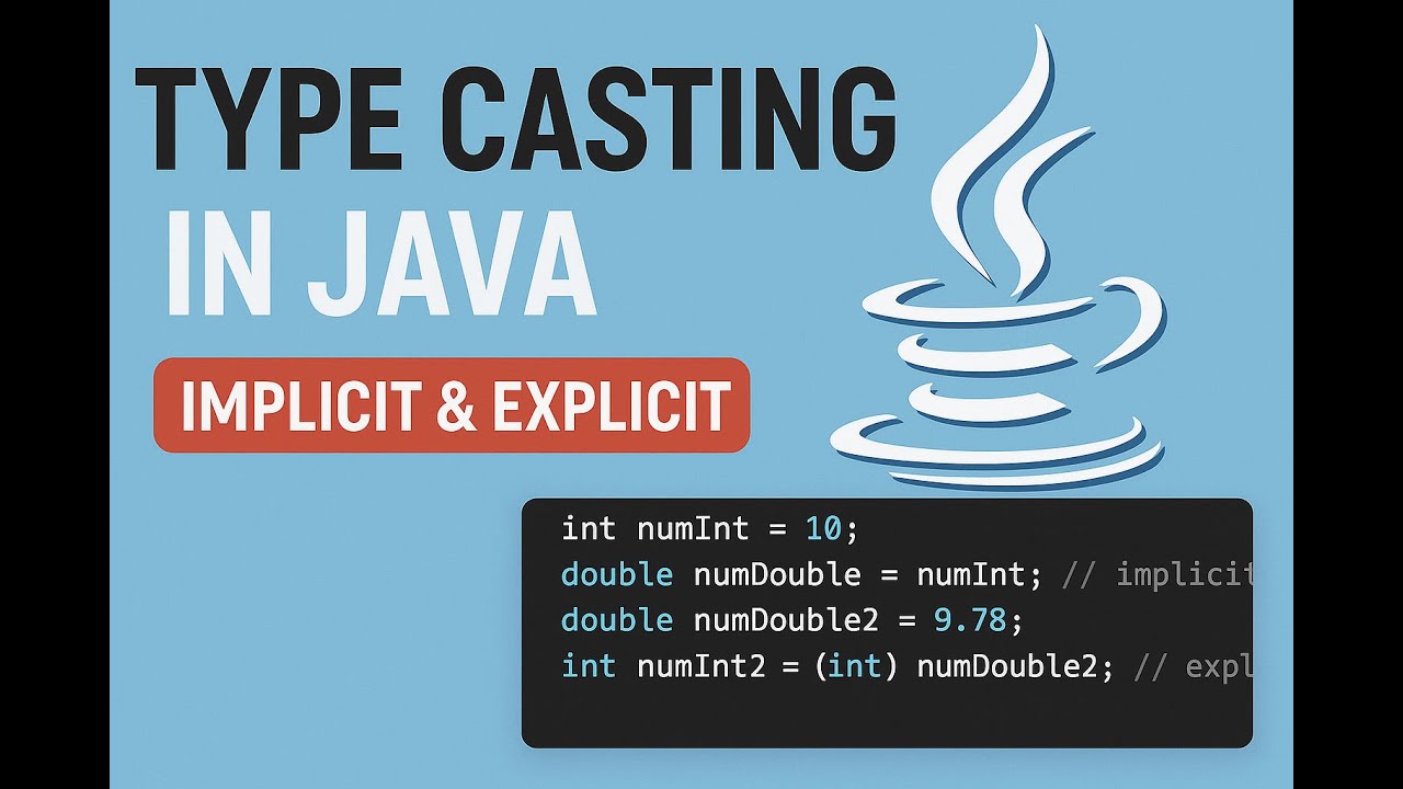 What Is Type Casting In Java Implicit Explicit Casting Explained