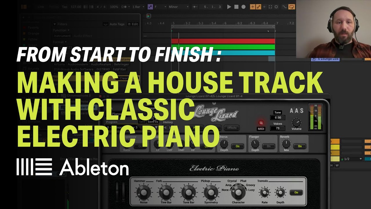 Start To Finish Making A House Track With Classic Electric Piano