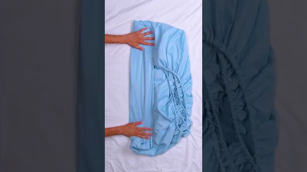 How To Fold A Fitted Sheet Shorts Crafts Ace