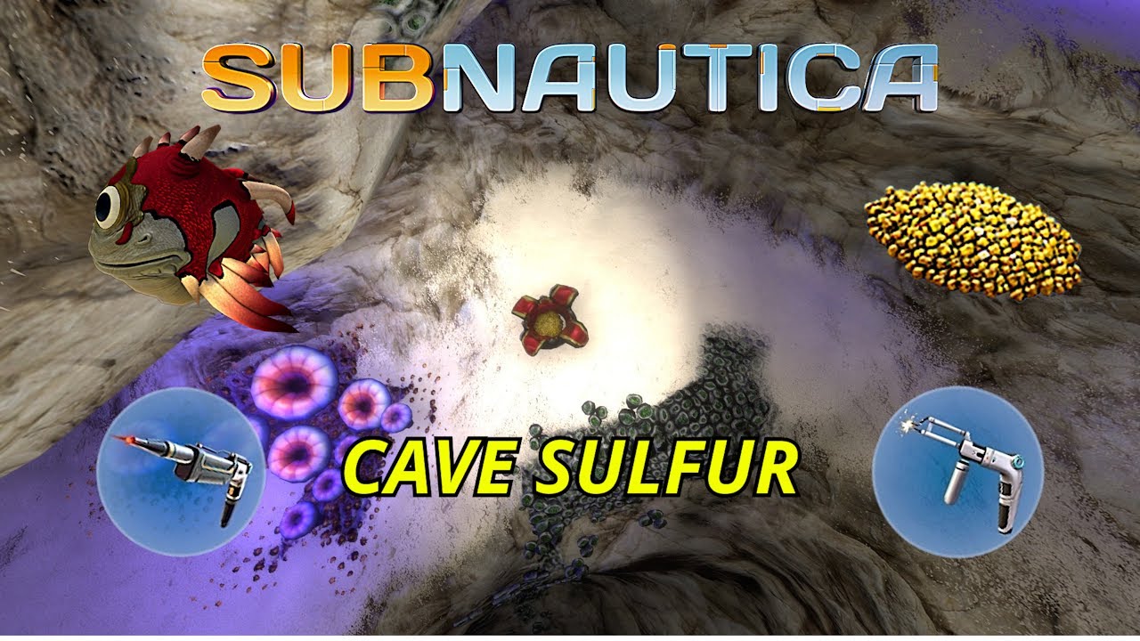 How To Get Cave Sulfur Subnautica Guide Youtube