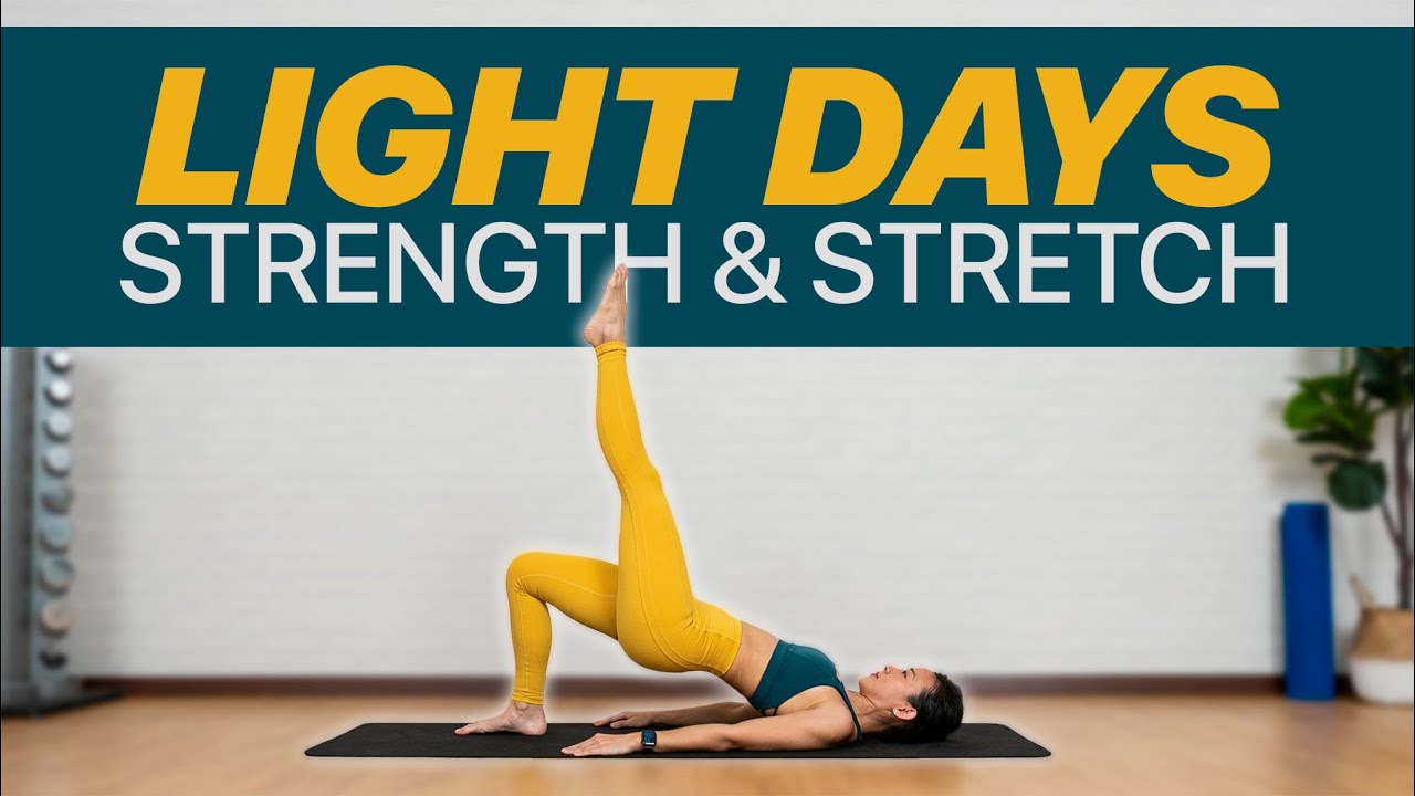 Light Days Strength Stretch 25 Minute Joanna Soh Youtube
