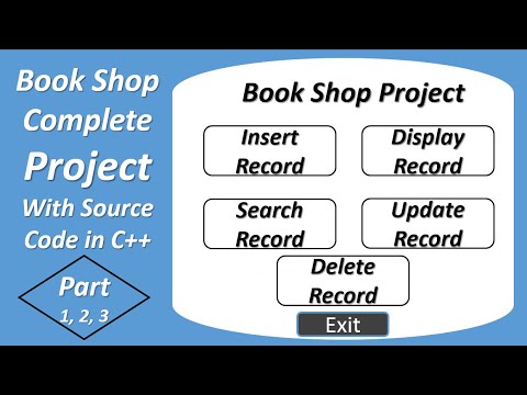 Book Shop Complete Project With Source Code In C C Projects Urdu