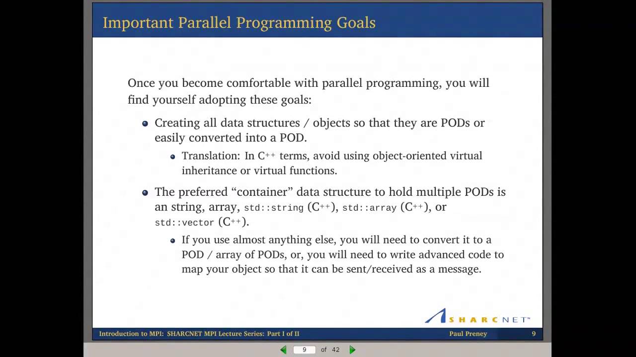 Introduction To Mpi Part I Youtube