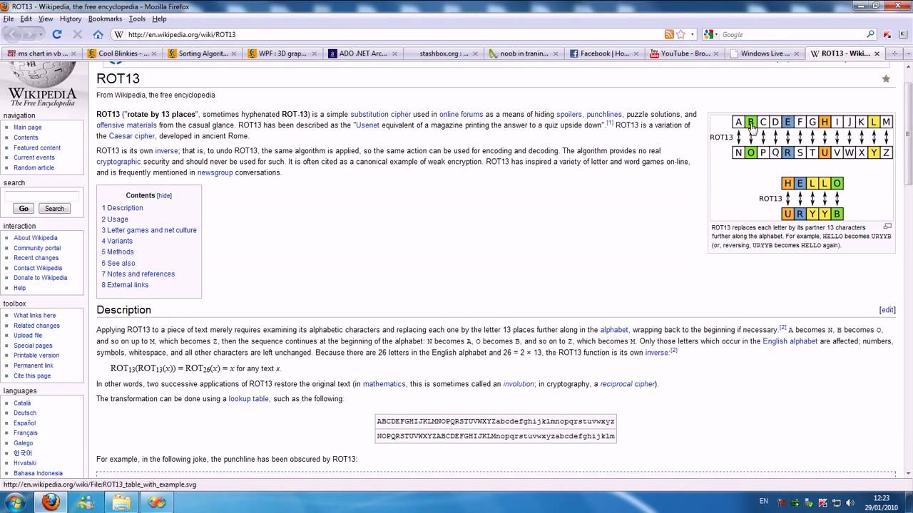 Rot13 Encryption Method Tutorial Codecall Net Youtube