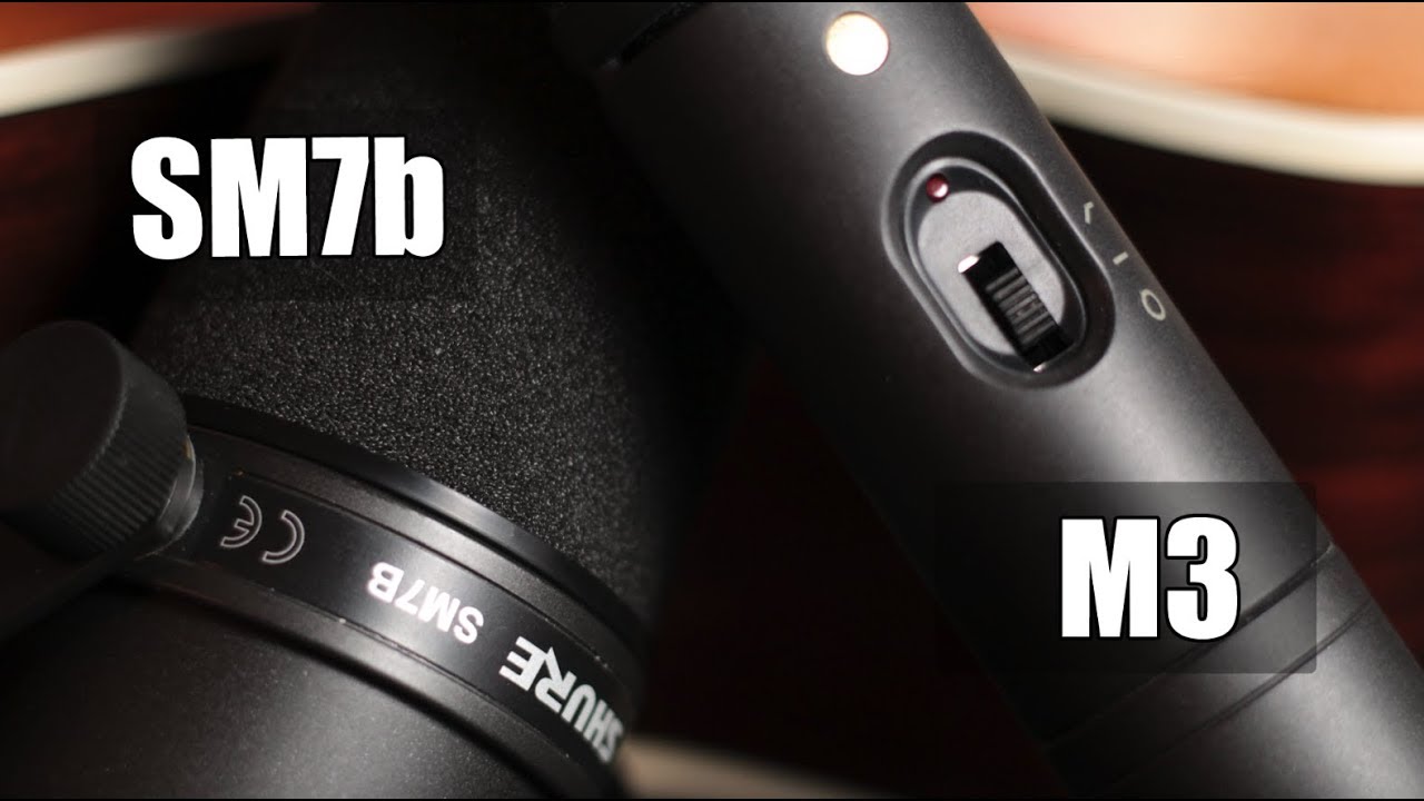 Rode M3 Vs Shure Sm7b Acoustic Guitar Pt 1 Youtube