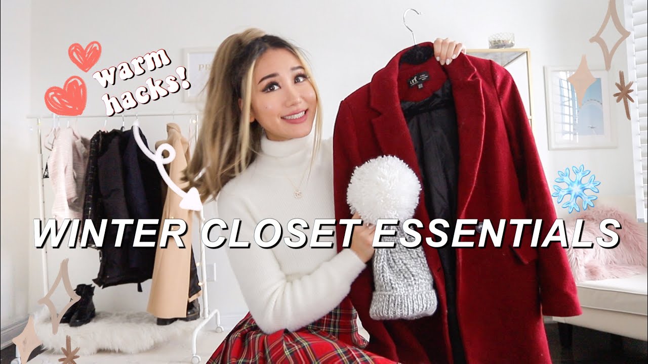 Winter Closet Essentials Hacks To Help You Survive Winterрџґ пёџ Youtube