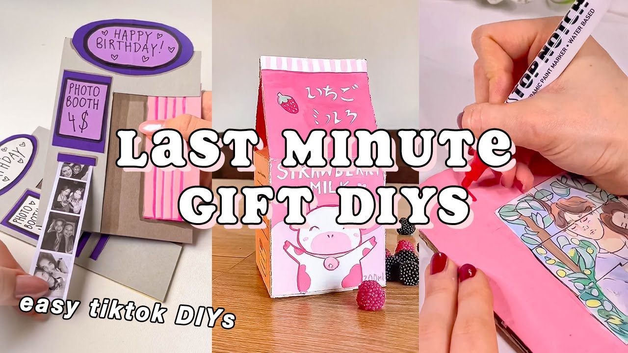 Creative Homemade Birthday Gifts