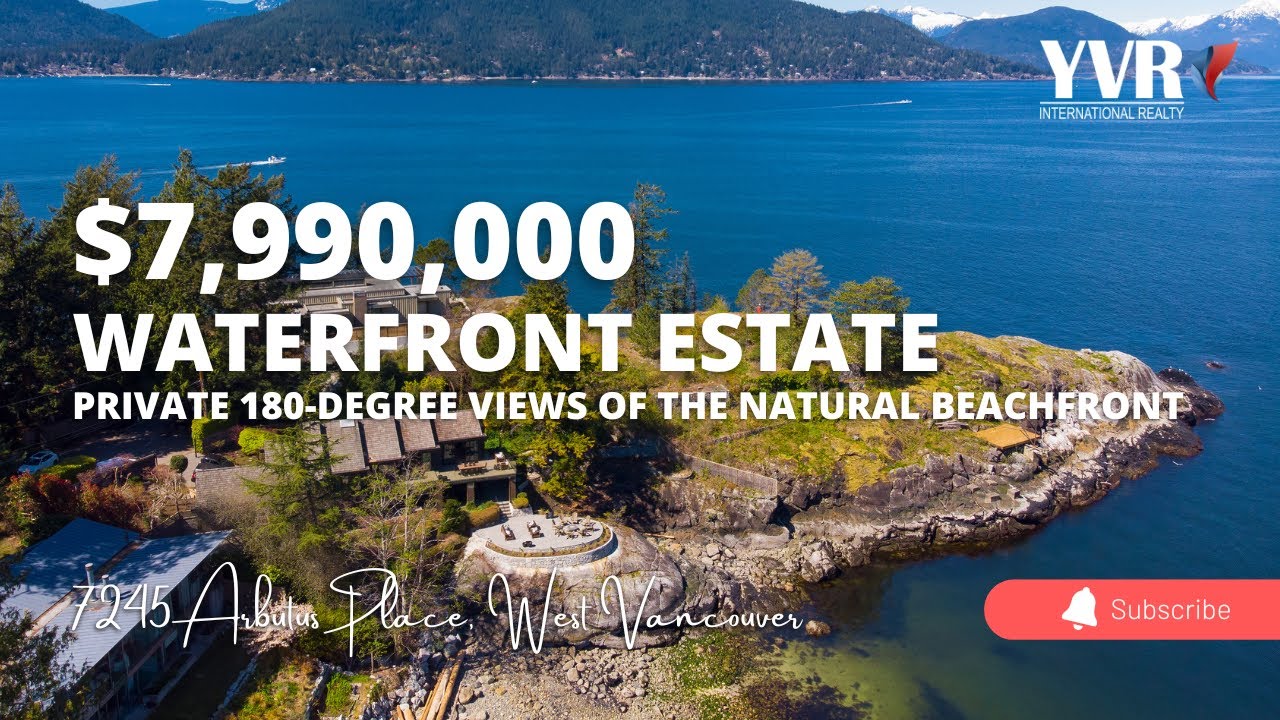Private 180 Degree Views Of The Natural Beachfront 7245 Arbutus Place