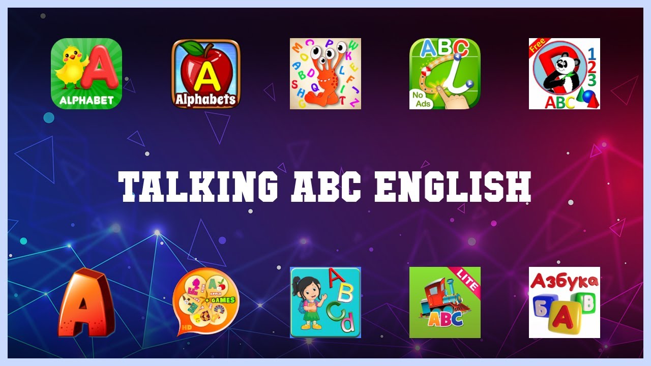 Popular 10 Talking Abc English Android Apps Youtube