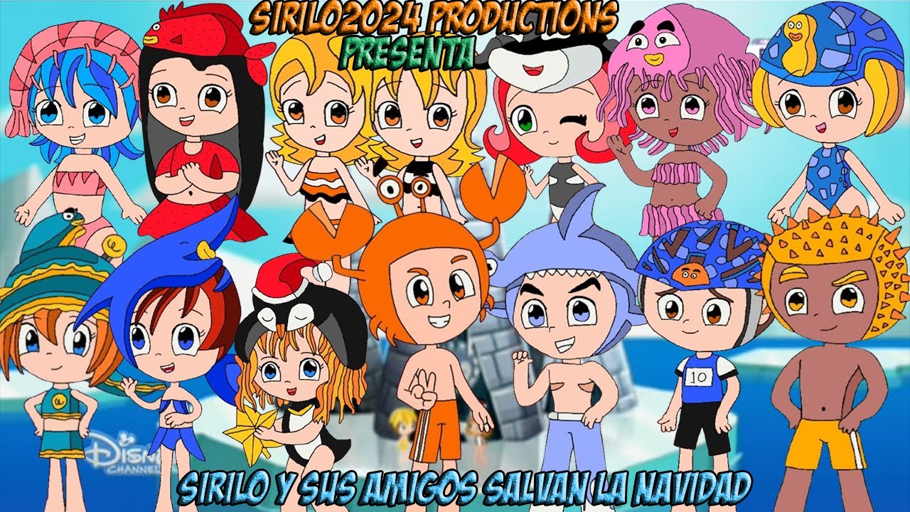 Princesas Del Mar Loquendo Sirilo Y Sus Amigos Salvan La Navidad