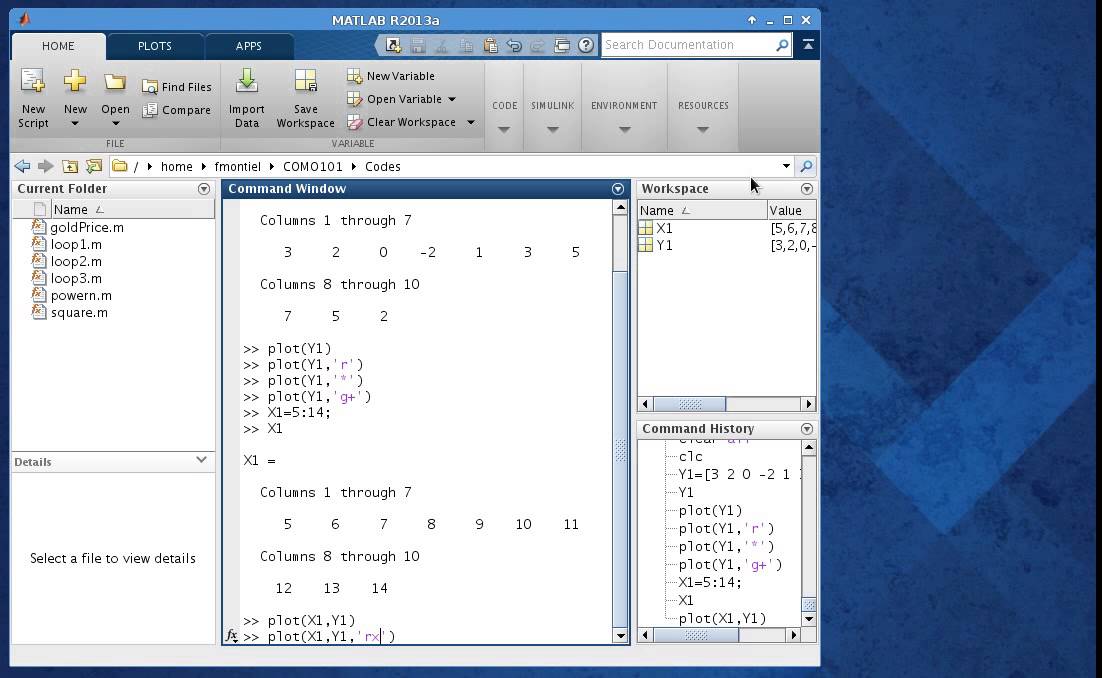 Matlab Plot Array X Y At Paul Harlan Blog