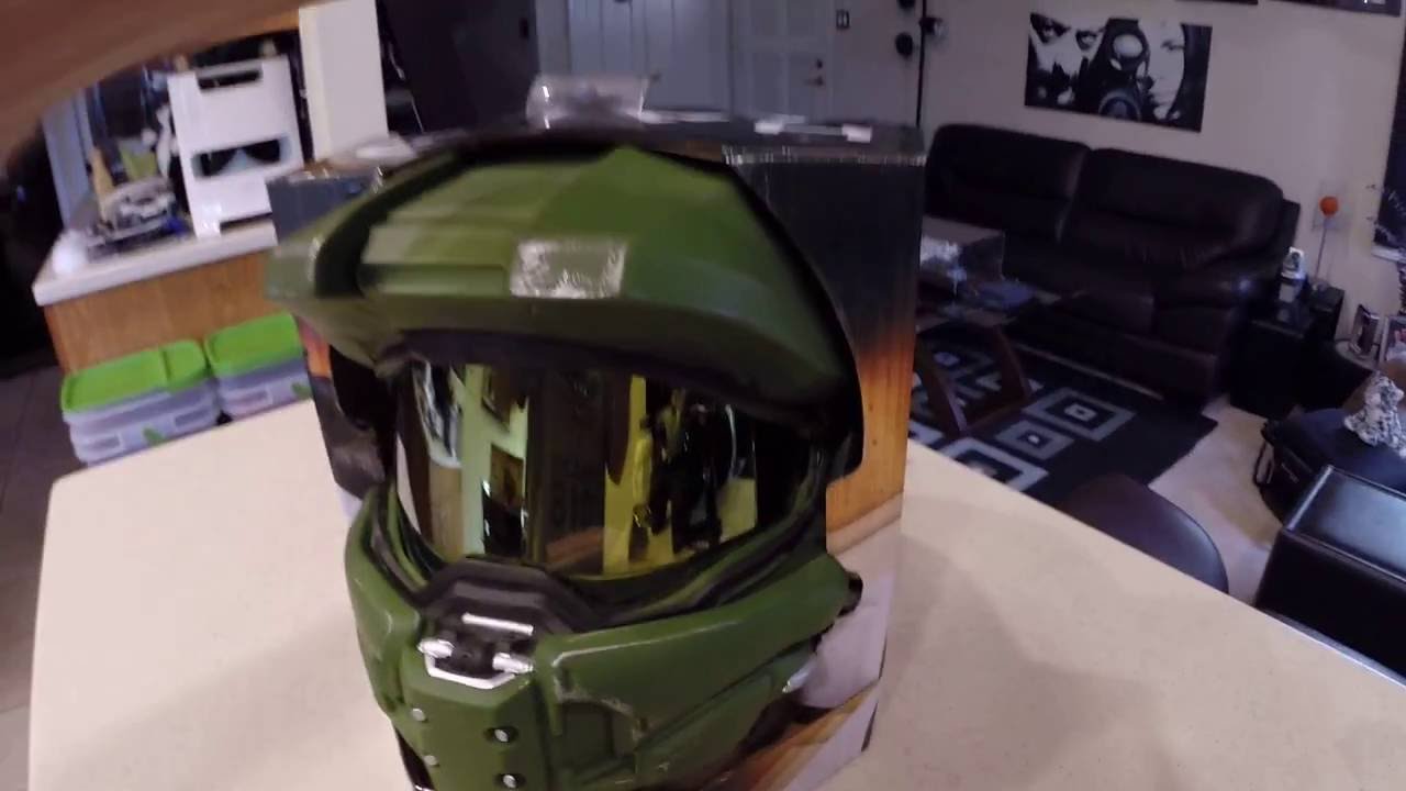 Master Chief Motorcycle Helmet