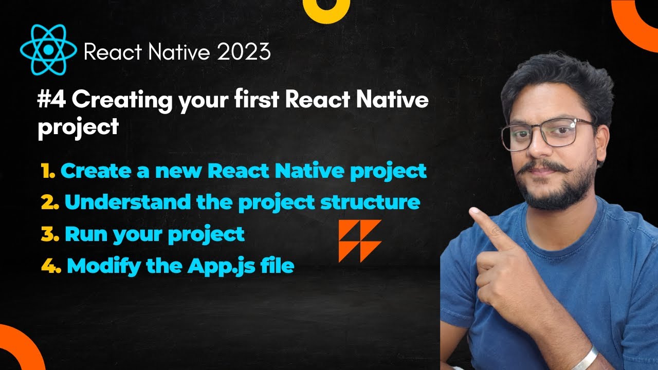 4 Creating Your First React Native Project Reactnative Javascript