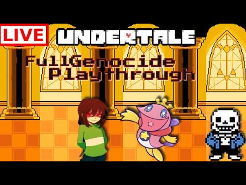 Undertale Genocide Route Full Playthrough Youtube