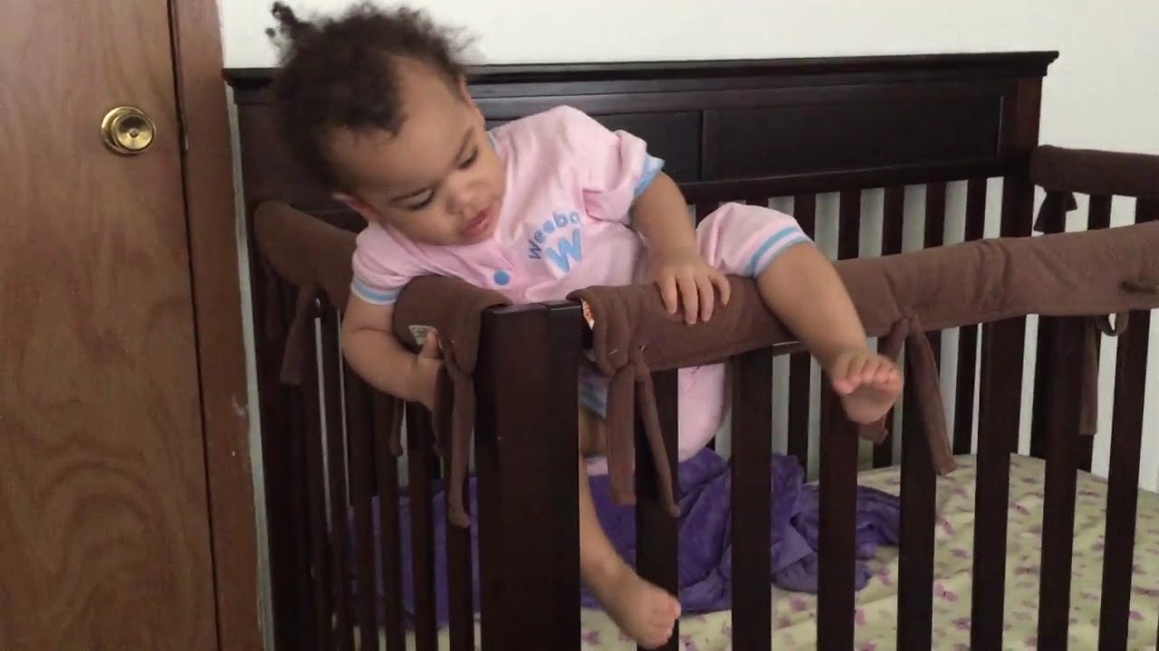Baby Climbing Out Of Crib At 16 Youtube