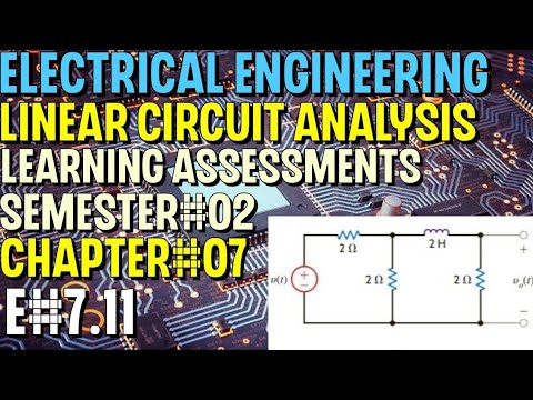 Linear Circuit Analysis Chapter 07 E 7 11 Basic Engineering