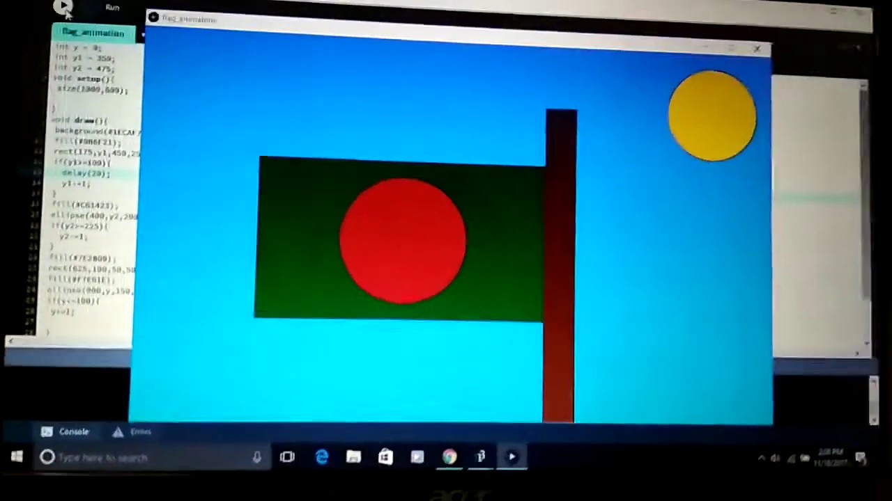 Simple Animation On Processing Java Youtube