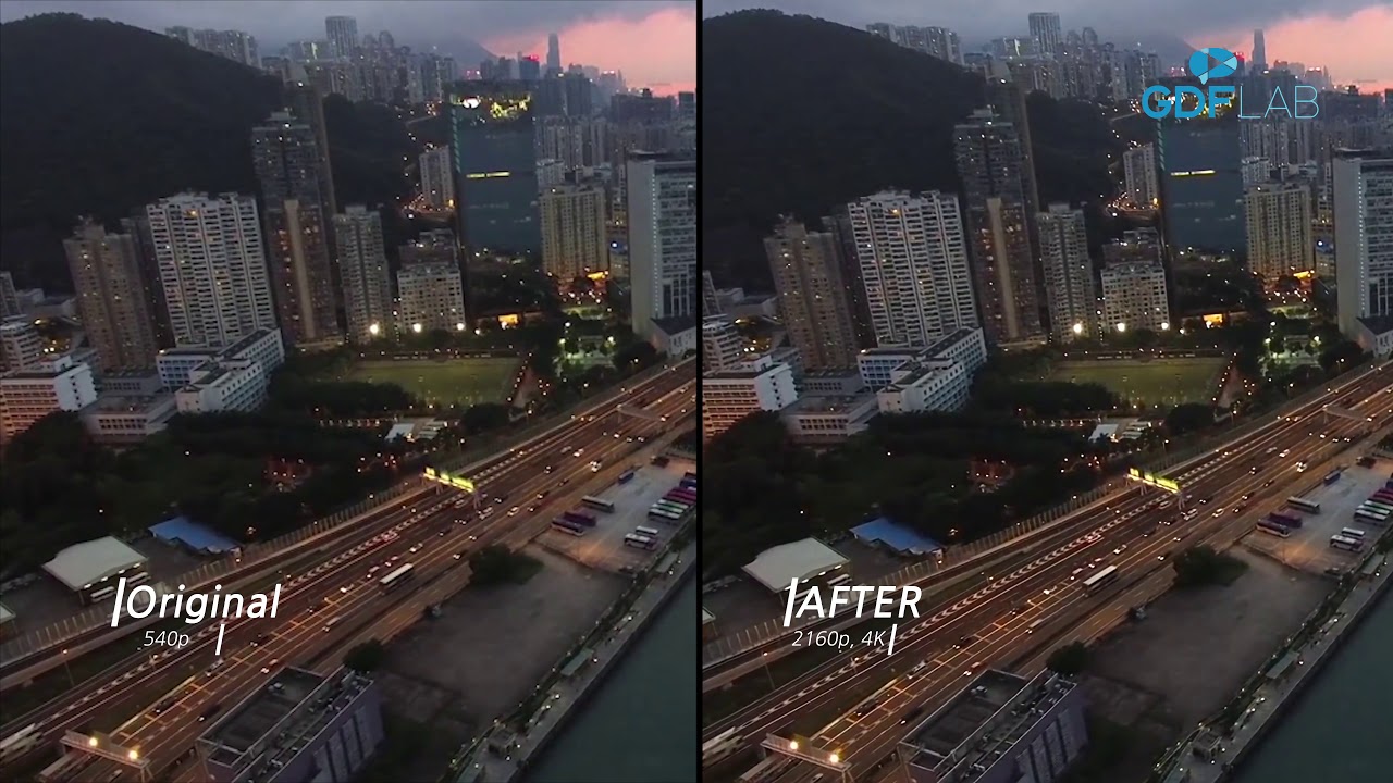 Video Ai Upscale Super Resolution Demo Youtube