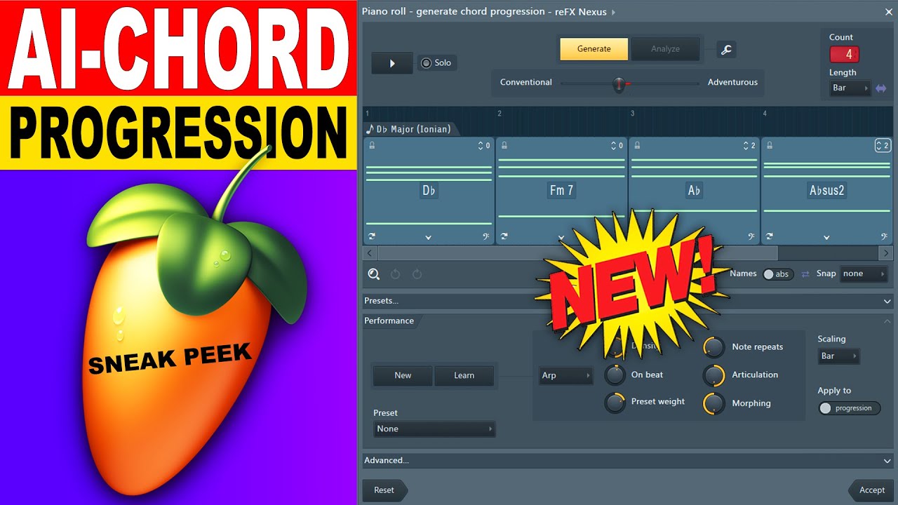 How To Use The Chord Progression Tool Fl Studio Tutorial Youtube