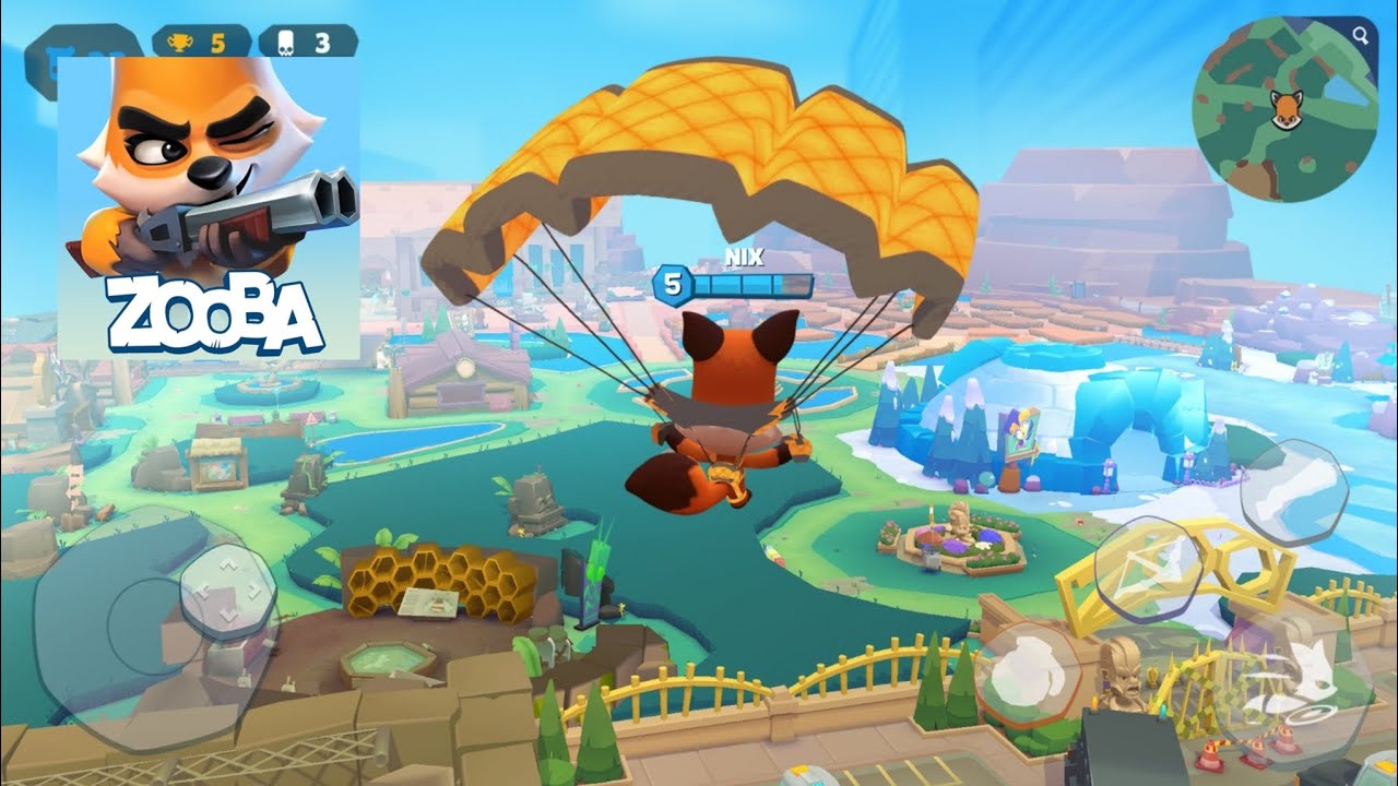 Zooba Fun Battle Royale Games Gameplay Walkthrough Part 1 Youtube