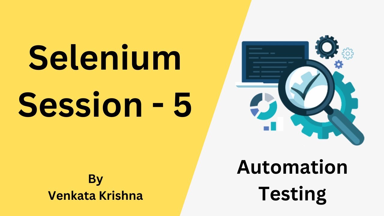 Selenium Session5 Youtube