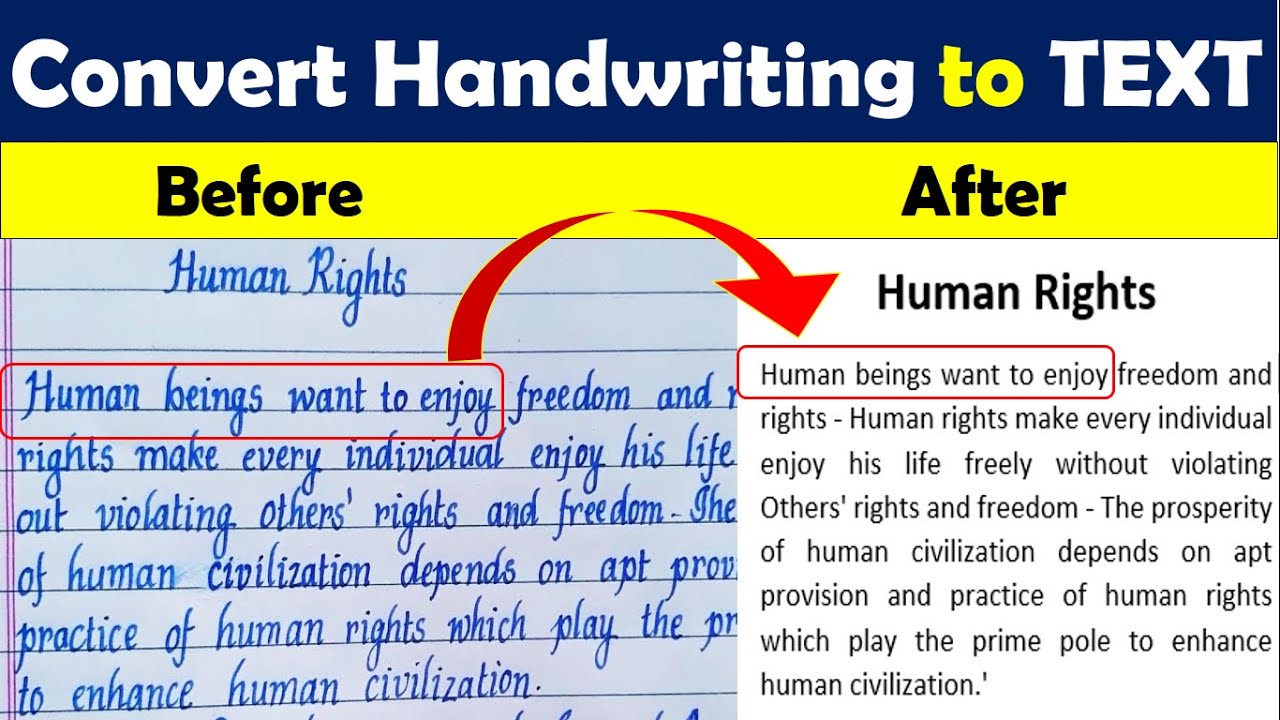 Omg рџ ґ Best Trick To Handwriting To Text Converter How To Copy Text