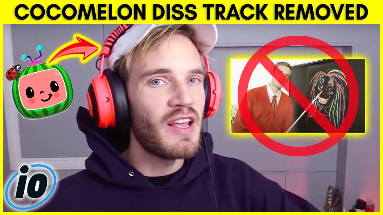 Pewdiepie S Cocomelon Diss Track Removed By Youtube Youtube