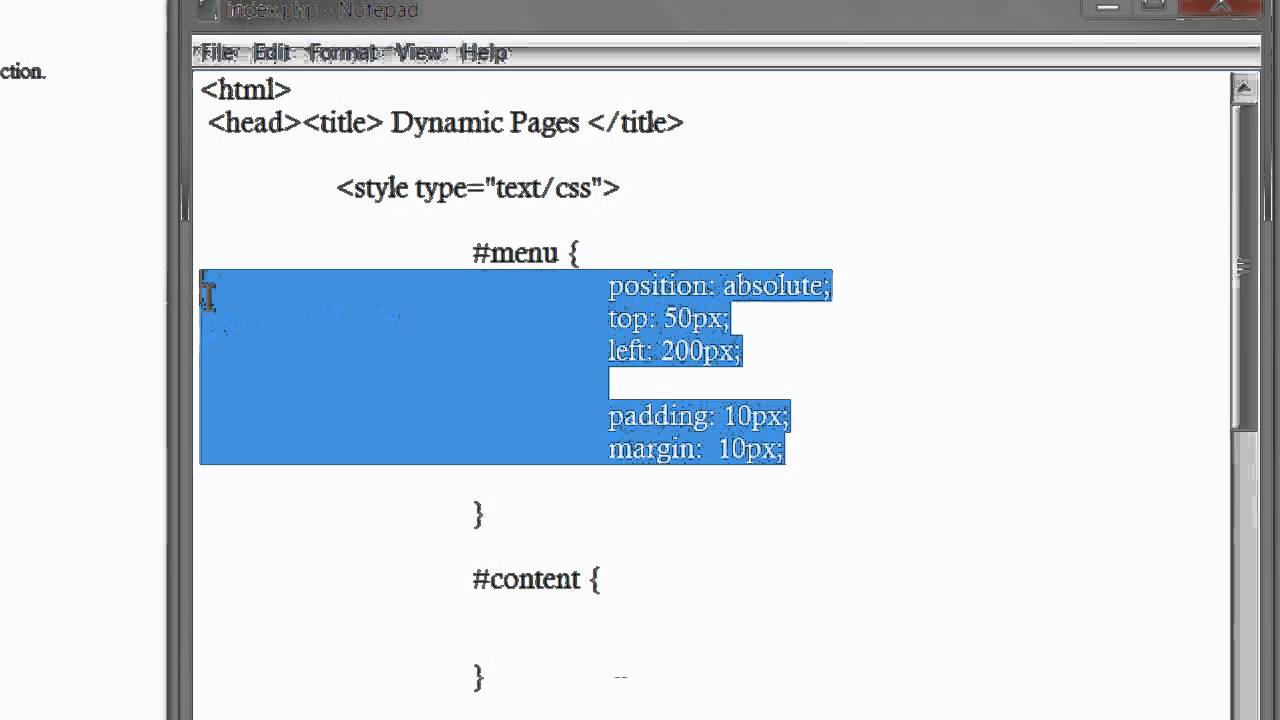 Dynamic Page Creation Php Youtube