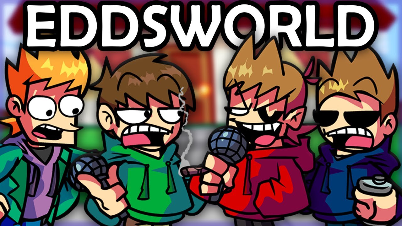 Challenge Edd But Eddsworld Characters Sing It Fnf Cover Youtube