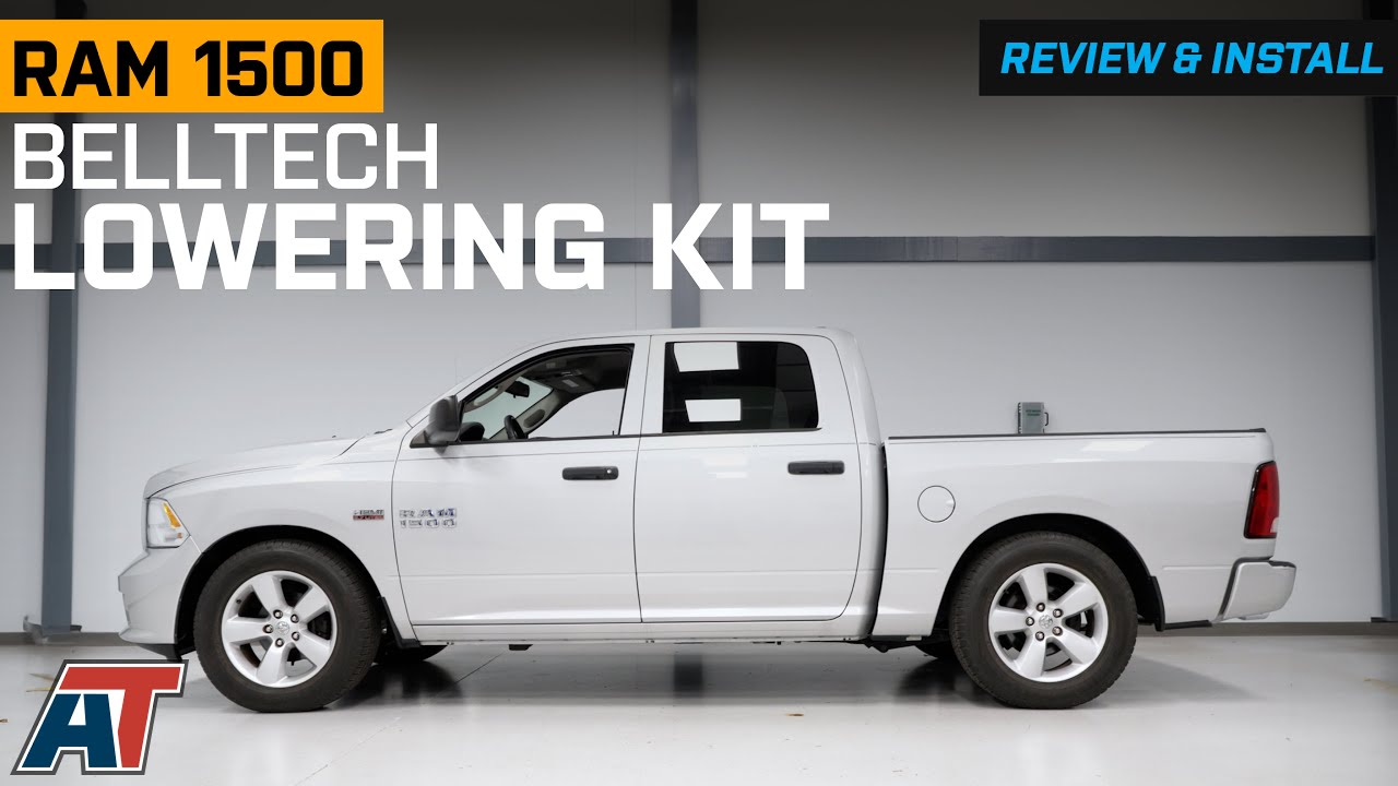 2009 2018 Ram 1500 Belltech Lowering Kit With Street Performance Shocks