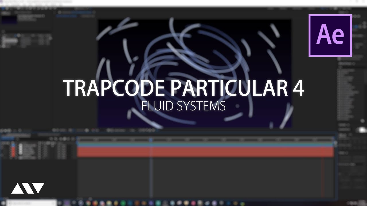 After Effects Tutorial Trapcode Particular 4 Fluids Youtube