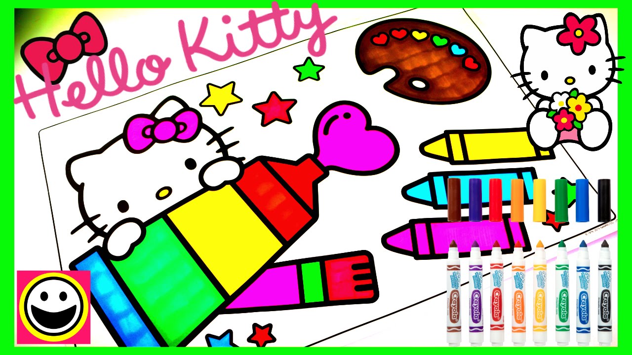 Crayola Giant Coloring Pages Hello Kitty 2025