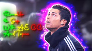 Cristiano Ronaldo Rare Clips Scenepack 4k With Ae Cc And Topaz Football