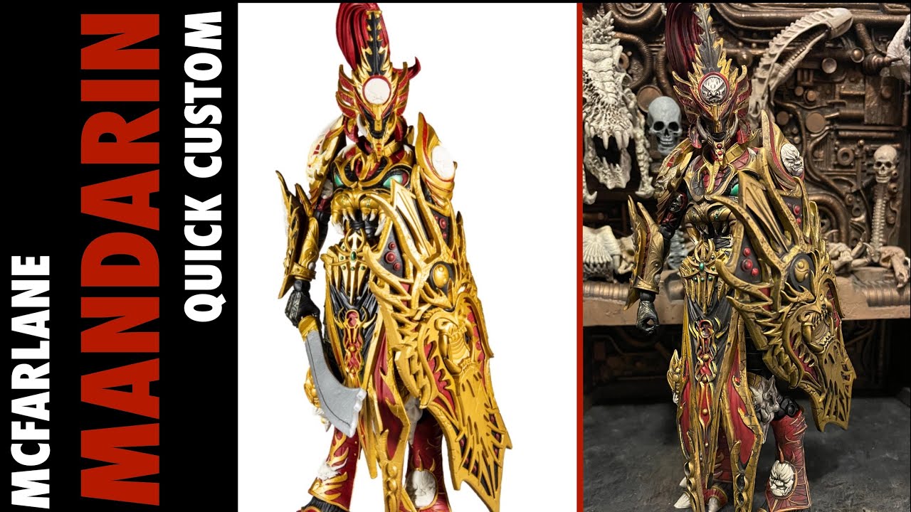 Mcfarlane Deluxe Mcfarlane Mandarin Spawn Quick Custom Youtube