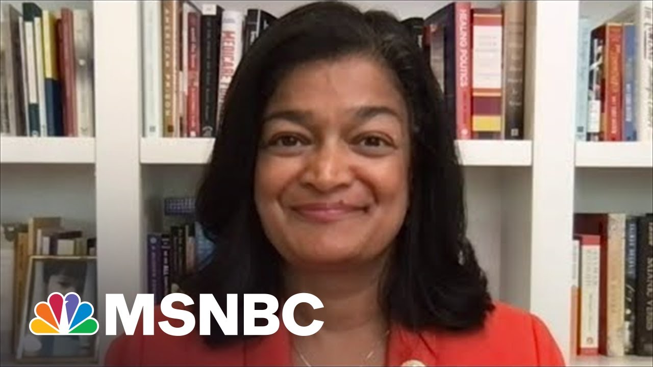 Rep Jayapal I Hope Biden Supports Exception To Filibuster To Codify