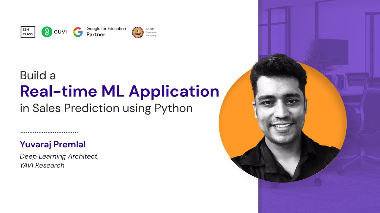 Build A Real Time Ml Application In Sales Prediction Using Python