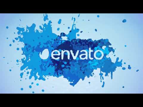 Paint Splash Logo After Effects Template Youtube