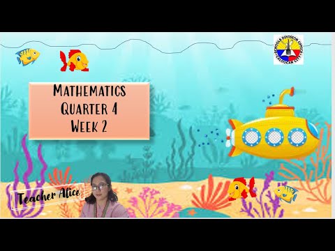 Mathematics Grade 2 Quarter 4 Week 2 Youtube