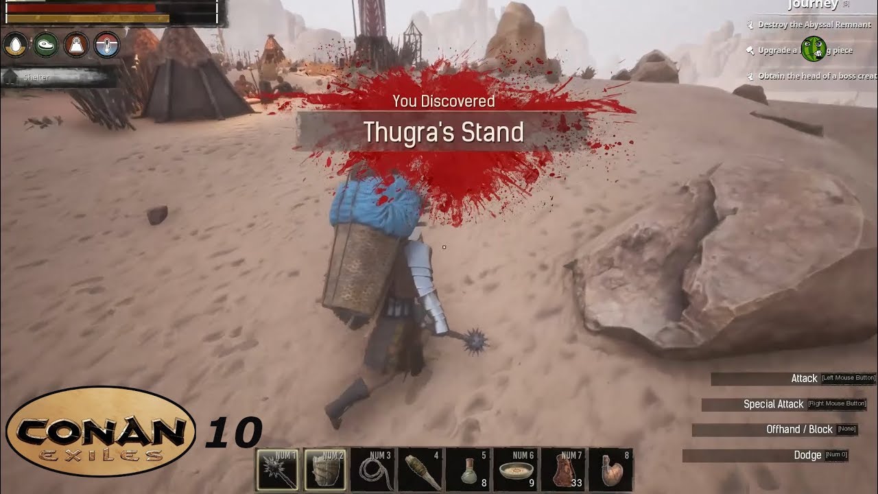 Conan Exiles S02e10 1 Mision Not As Exspected Thugra 1st Named