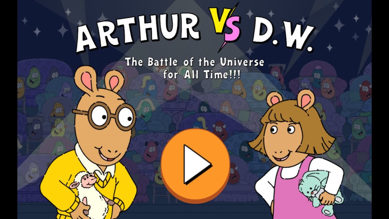 Arthur Arthur Vs D W Pbs Kids Games Youtube